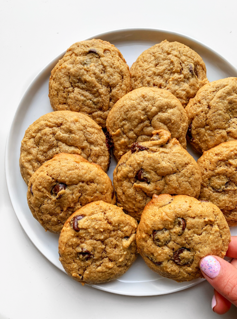 NUT BUTTER CHOC CHIP COOKIES